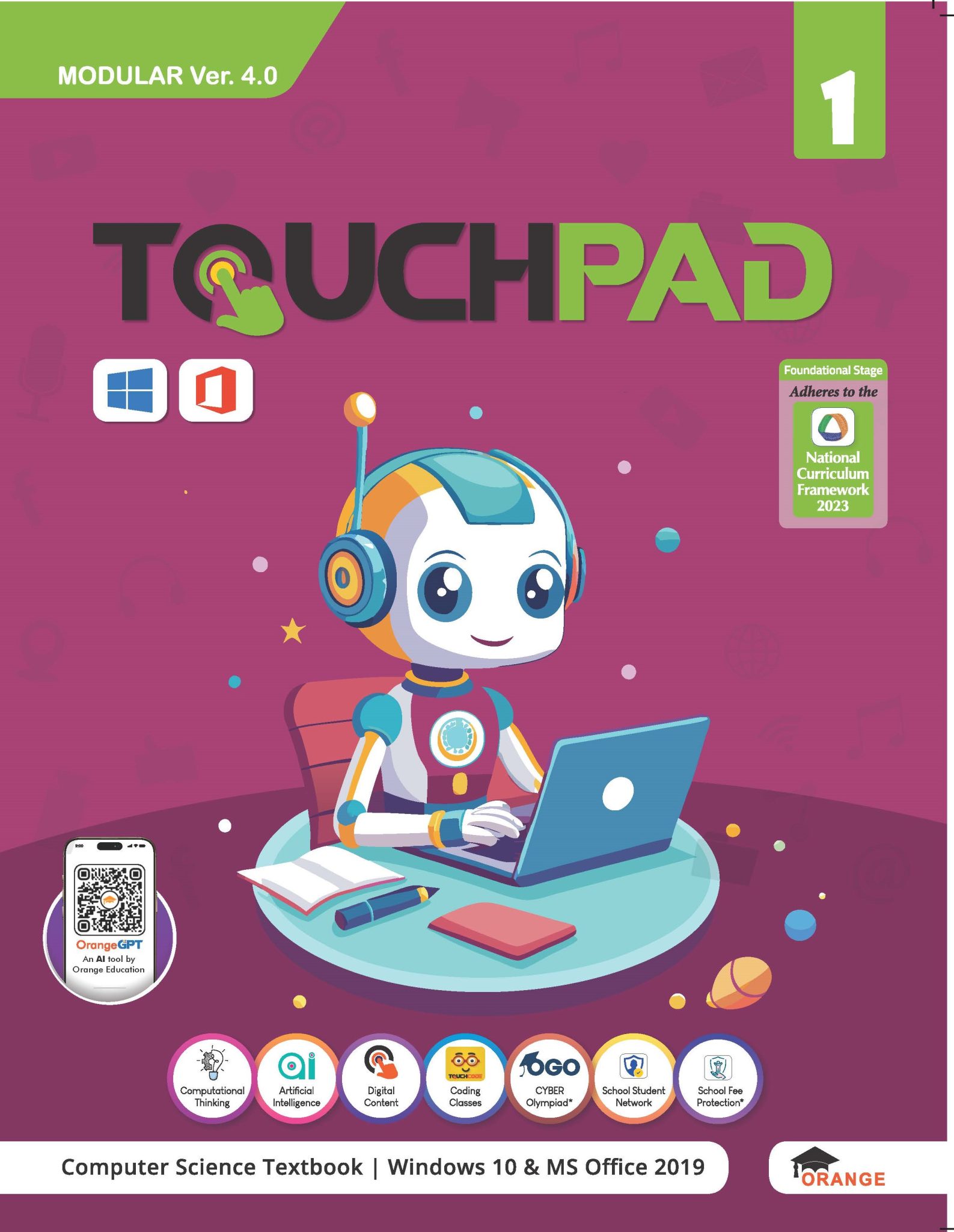Touchpad | Computer Science Textbooks - Orange Education