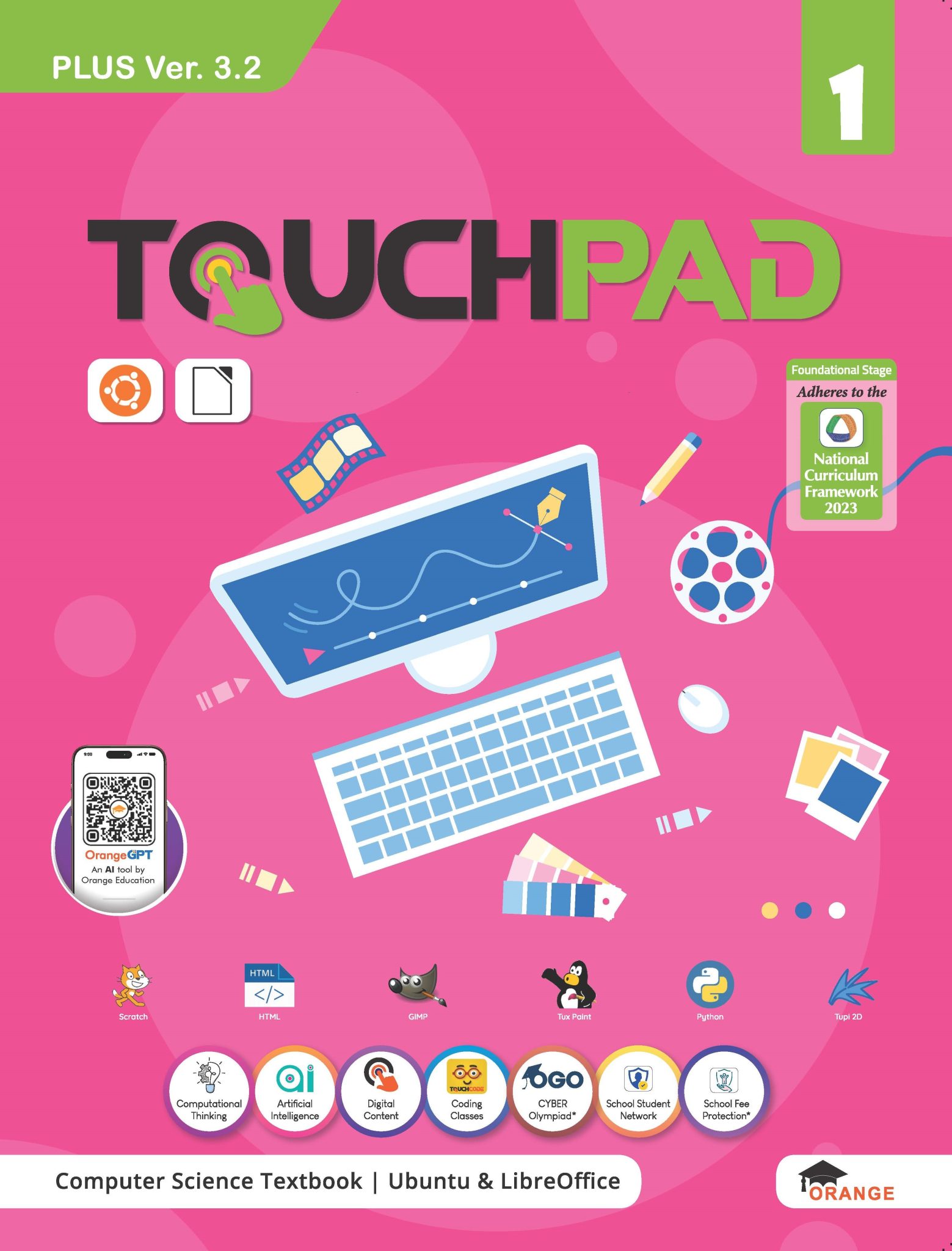 Touchpad | Computer Science Textbooks - Orange Education