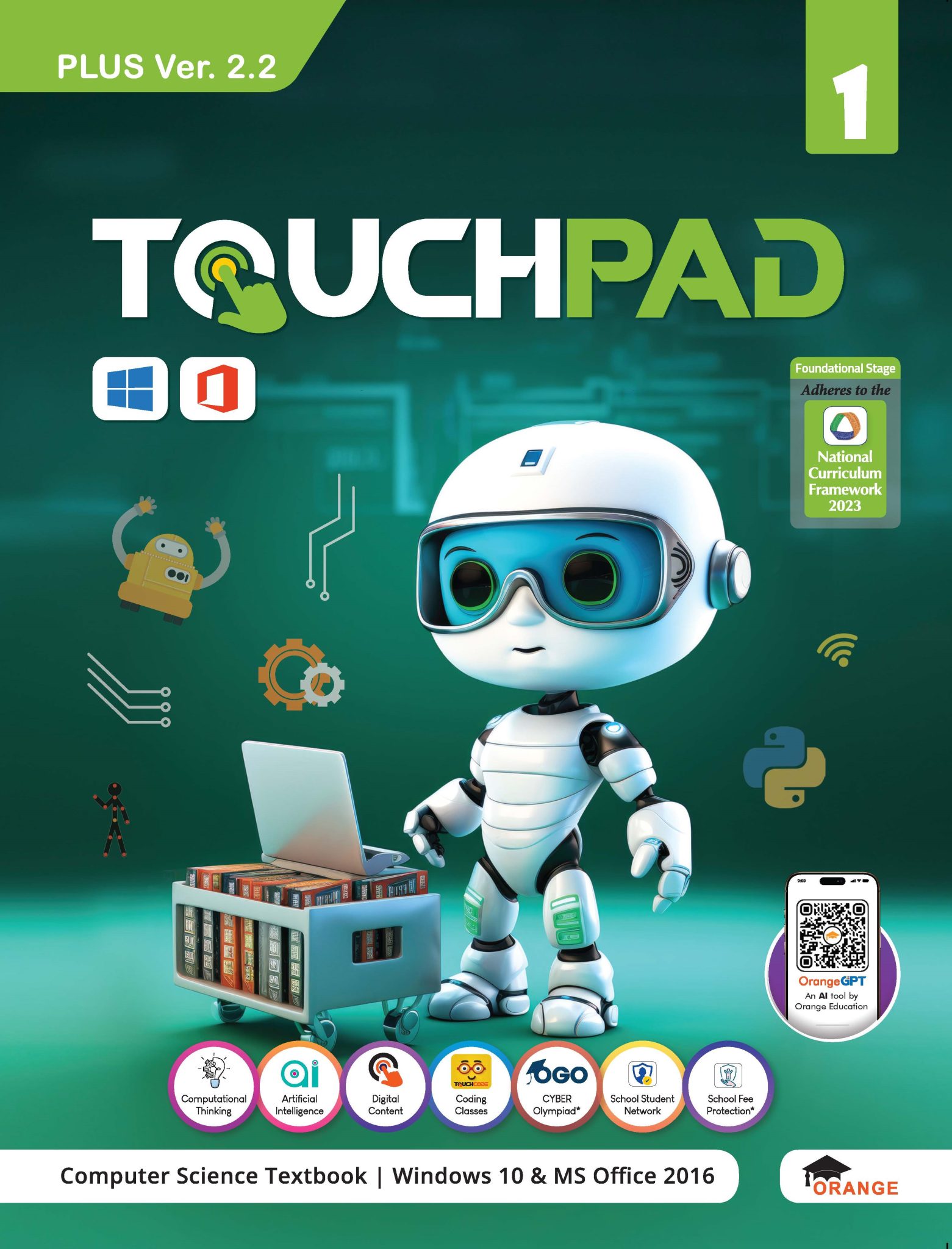 Touchpad | Computer Science Textbooks - Orange Education